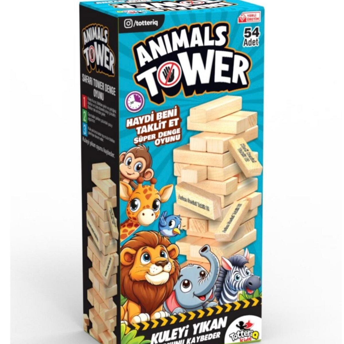 Totteriq Animal Tower Game – Bascuda